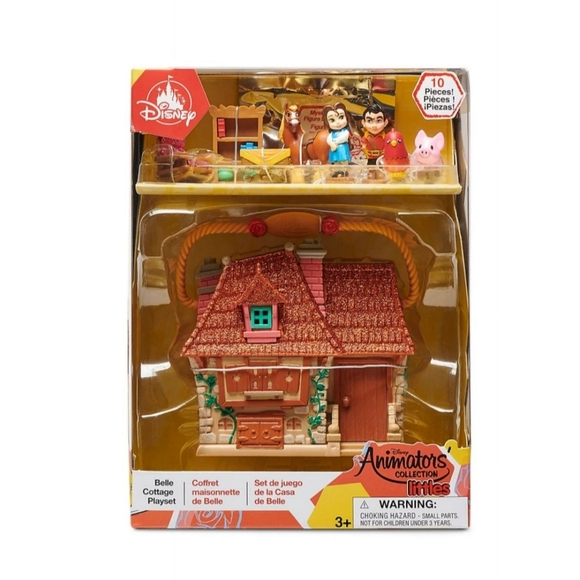 Disney | Toys | Belle Cottage Playset Disney Animators Collection ...